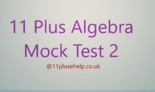 11 PLUS MOCK EXAMS - BEST QUALITY MOCK PAPERS - FULL-LENGTH PAPERS ...